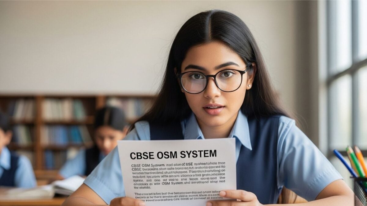 CBSE OSM Controversy 2026: कैम्ब्रिज की तर्ज पर शुरू हुआ था सीबीएसई ...