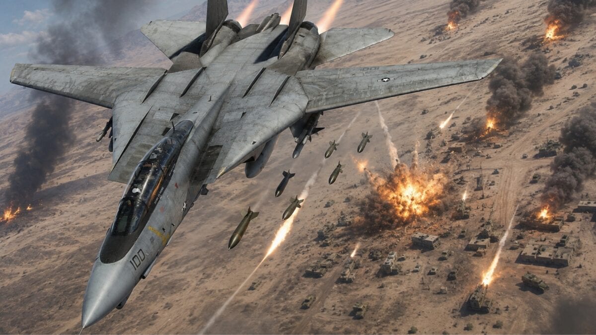 Iran Deploys US-Made F-14 Tomcat : ट्रंप के खिलाफ ईरान का F-14 Tomcat ...