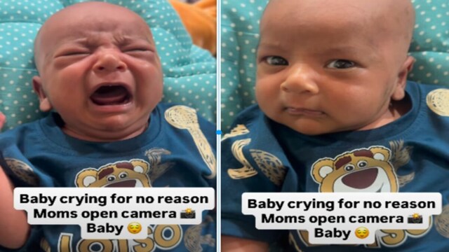 2 महीने का नौटंकीबाज बच्चा, करता है ऑस्कर लेवल की एक्टिंग, मां ने ही ...