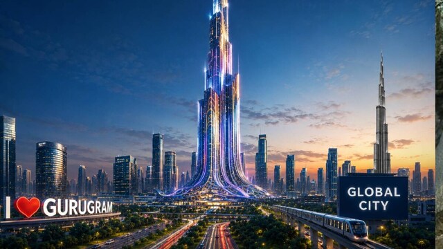 gurugram Global City| tallest building of india| दुबई से आगे निकल जाएगा ...