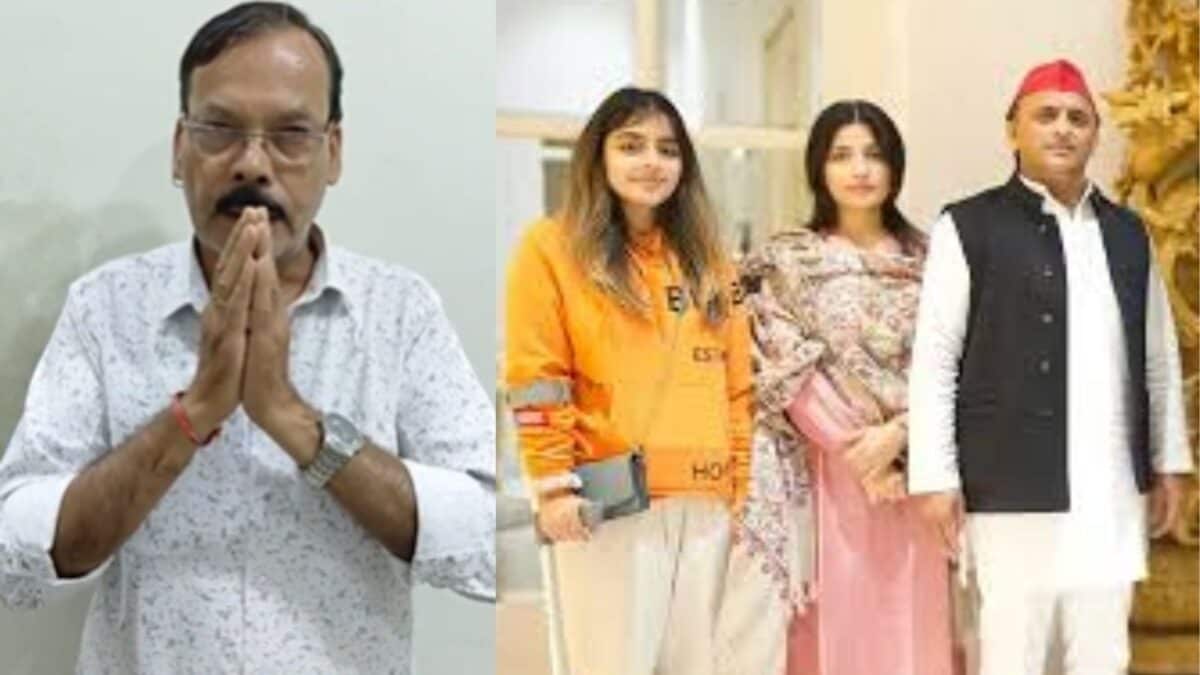 जोड़े हाथ, मांगी माफी, अखिलेश यादव की बेटी के खिलाफ की थी आपत्तिजनक ...