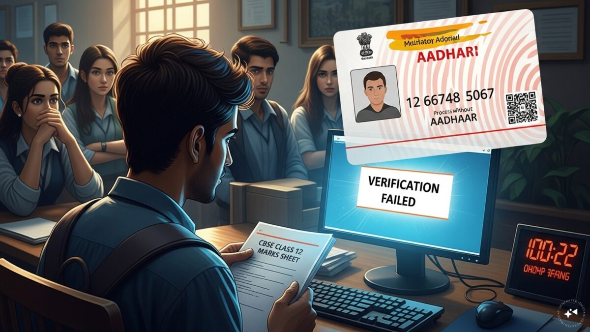 CBSE Marks Verification : आधार कार्ड नहीं है? तो कैसे वेरीफाई होंगे ...