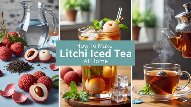 Litchi Iced Tea: कैफे जाना जाएंगे भूल! घर पर ऐसे बनाएं रेस्टोरेंट ...