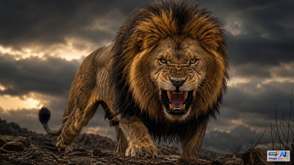 Gujarat Lion Attack: होटल स्‍टाफ को खा गया शेर, सड़क पर पड़ा मिला सिर ...