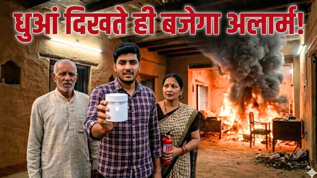 Smoke Detectors: घर में आग लगने से पहले ये छोटा डिवाइस देगा अलर्ट ...