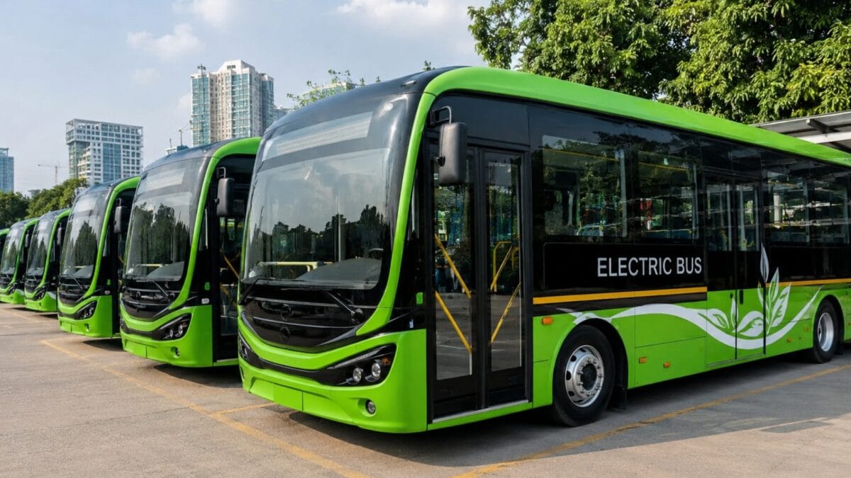 Noida AC Electric Bus | UP Cabinet Decisions | Ghaziabad AC BUS | यूपी ...