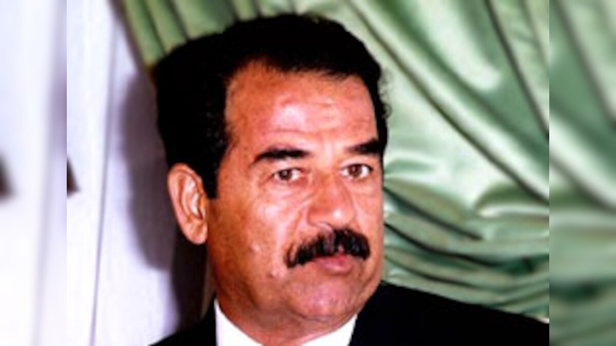 Saddam returns shouting slogans - News18