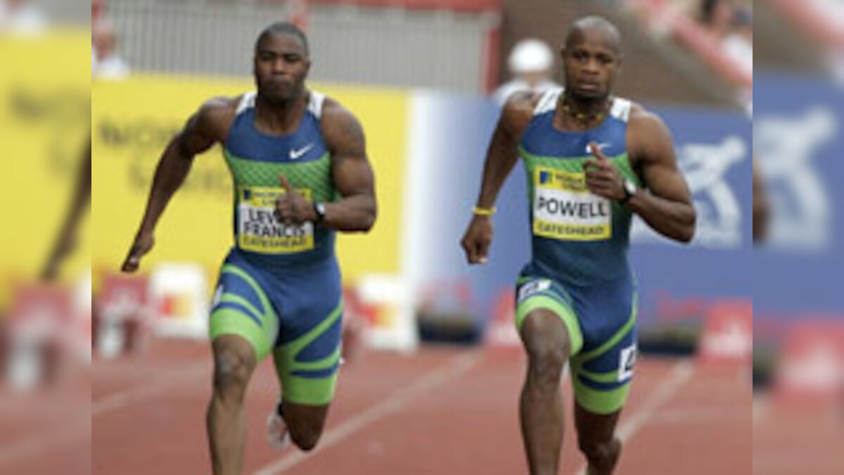Powell equals 100m world record