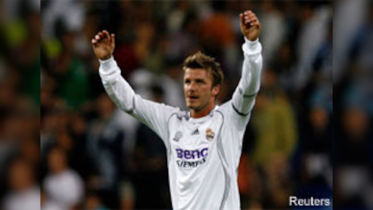 Beckham angry, sad at England omission