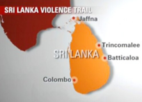 Lankan air force bombs LTTE positions