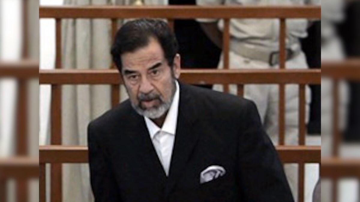 Saddam back in court for genocide trial - News18