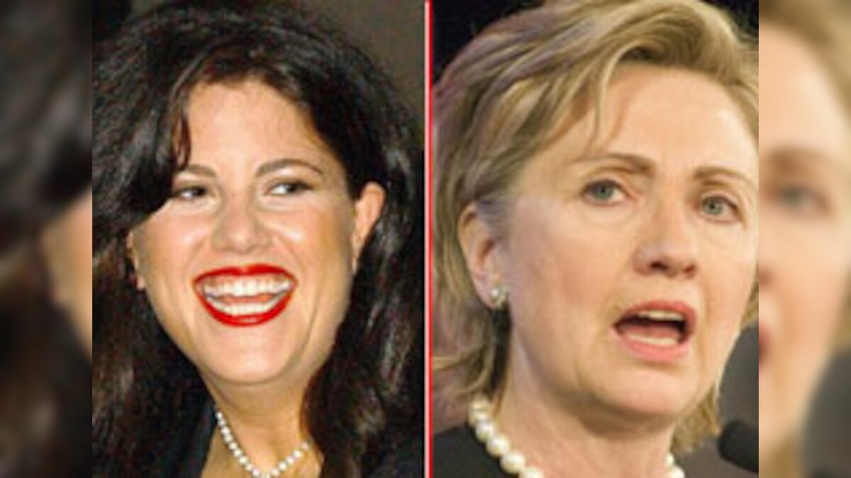 Monica gave Hillary tips on bad men! - News18