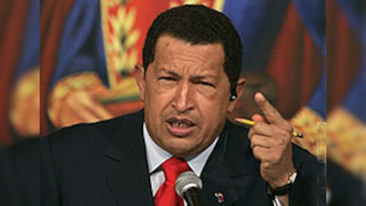 President Chavez gets power-puffed - News18