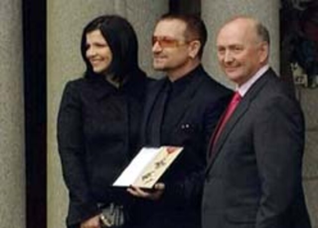 Bono, Knight in shining armour - News18
