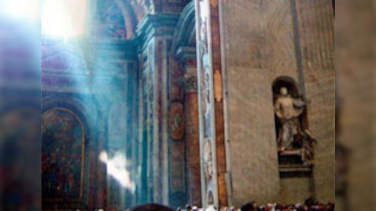 'Ghost figure' seen flying over Pope - News18