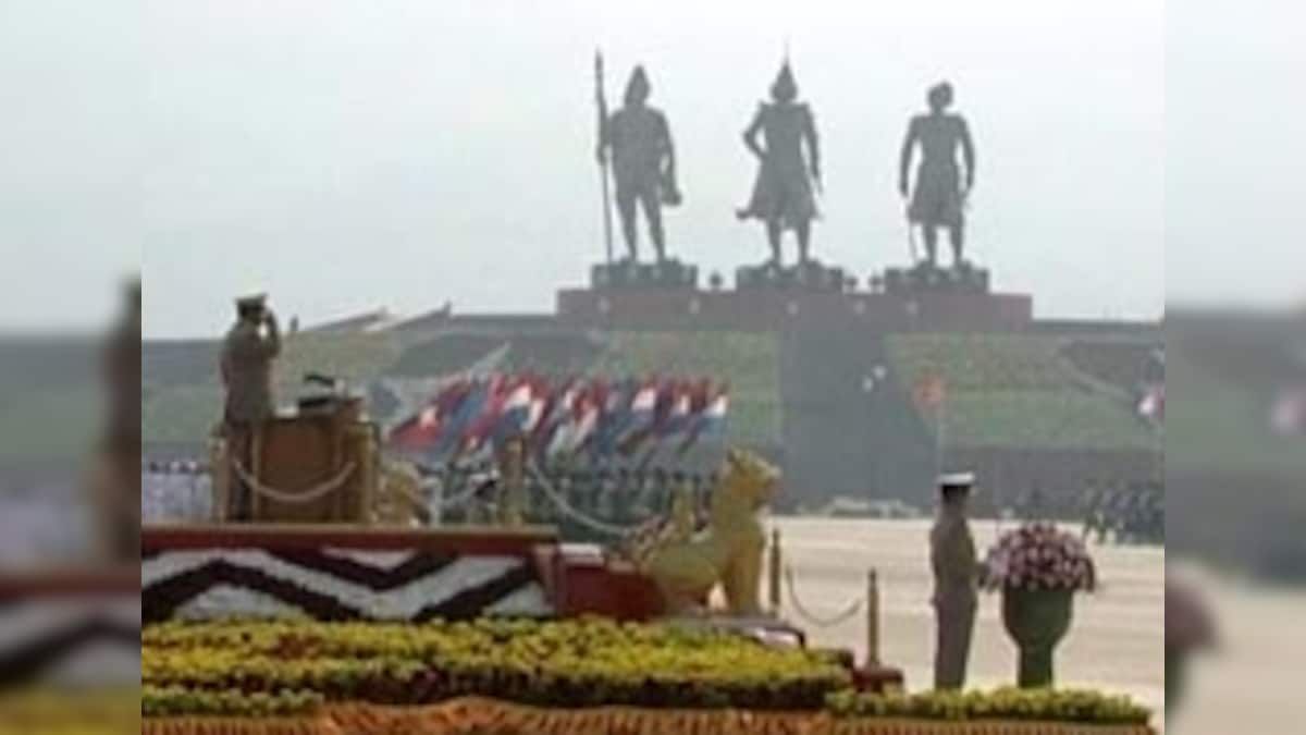 Myanmar army parades in new capital - News18