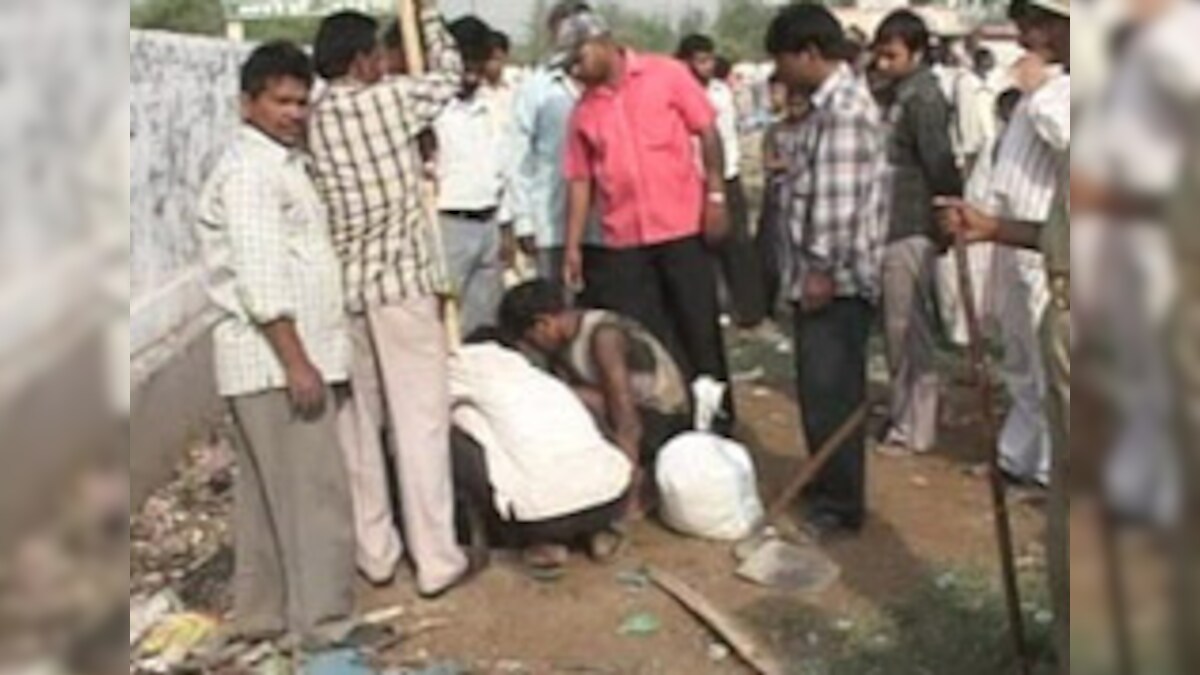 No trace of boy trapped in drain - News18