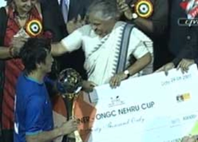 In Pics: Nehru Cup, India's score to glory - News18