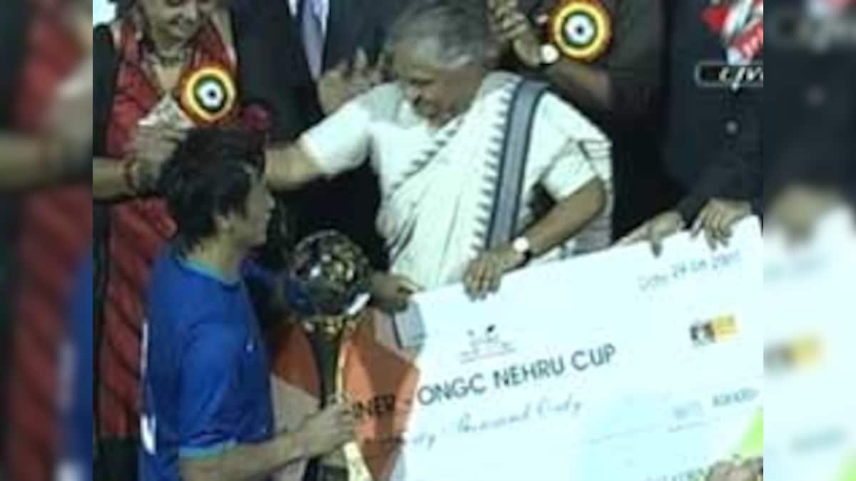 In Pics: Nehru Cup, India's score to glory - News18