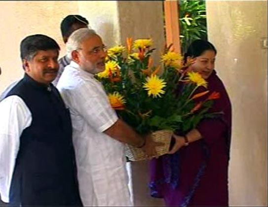 Modi's Worth His Weight in Lotus flowers