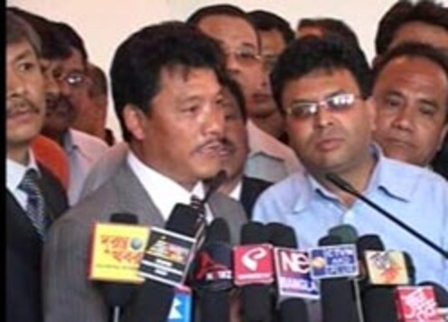 Ghising agrees to step down, requests 10 days time