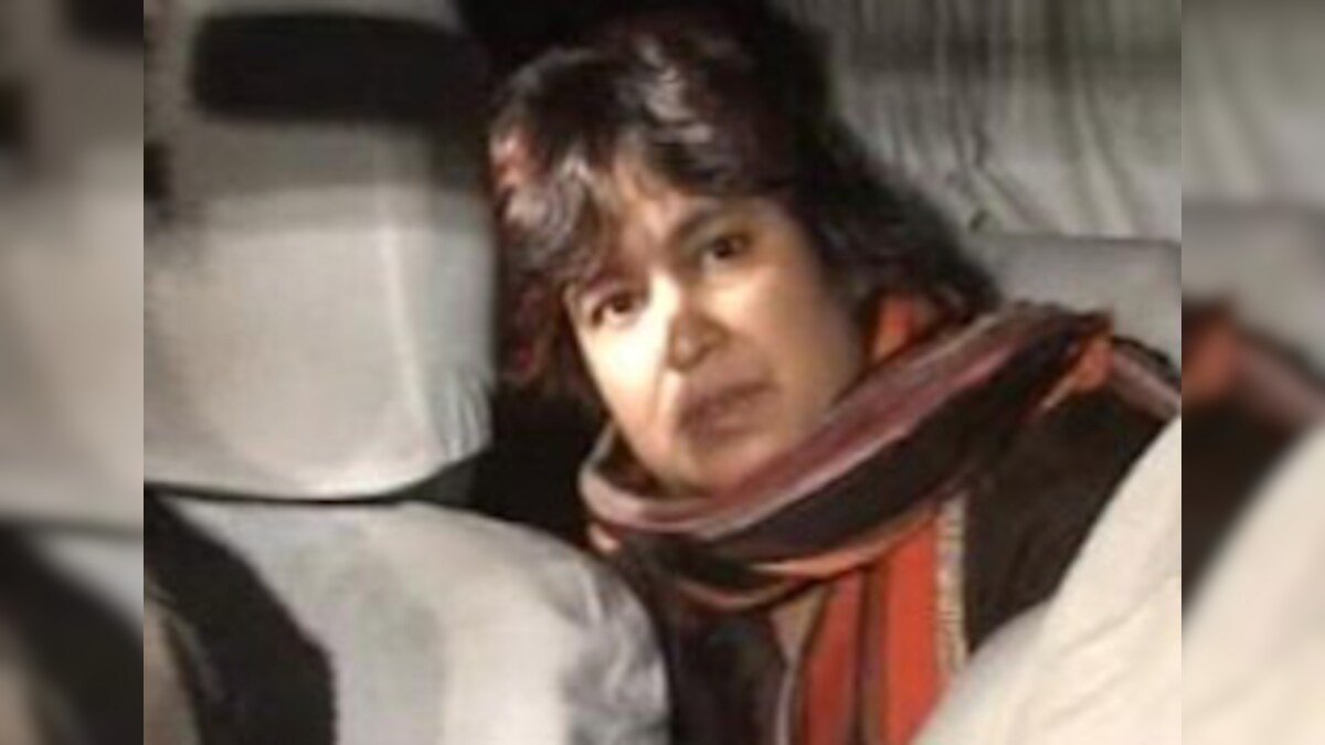 Govt extends Taslima's visa, asks her to behave