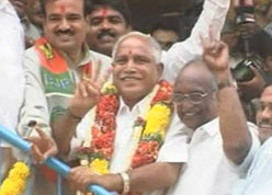 BJP celebrates win, eyes General Elections of '09 - News18