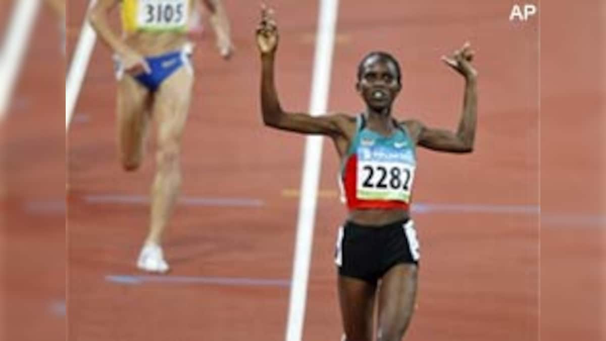 Kenya's Langat leaves favourites behind, wins 1500m crown