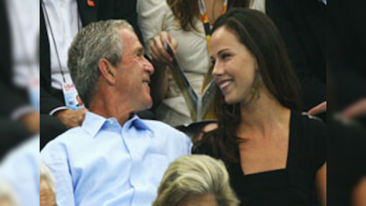 Bush playing cupid for daughter Barbara, Phelps? - News18