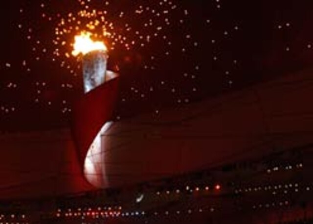 In Pix: Olympics Flame lighting ceremony - News18