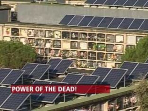 Solar panels on graves give Spanish town green energy - News18
