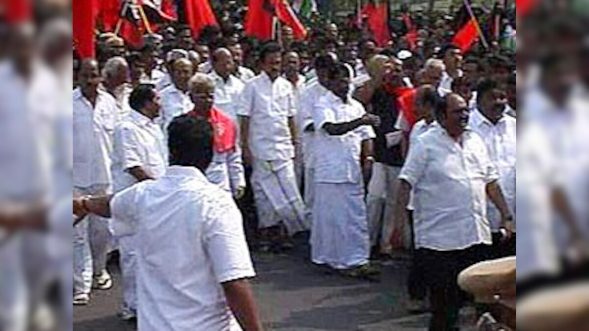 DMK holds rally in support of Sri Lankan Tamils - News18