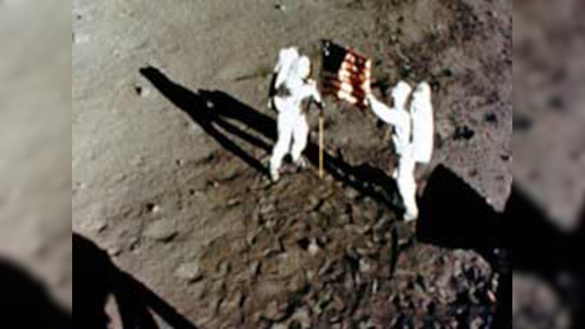 NASA refurbishes video of first moon walk - News18