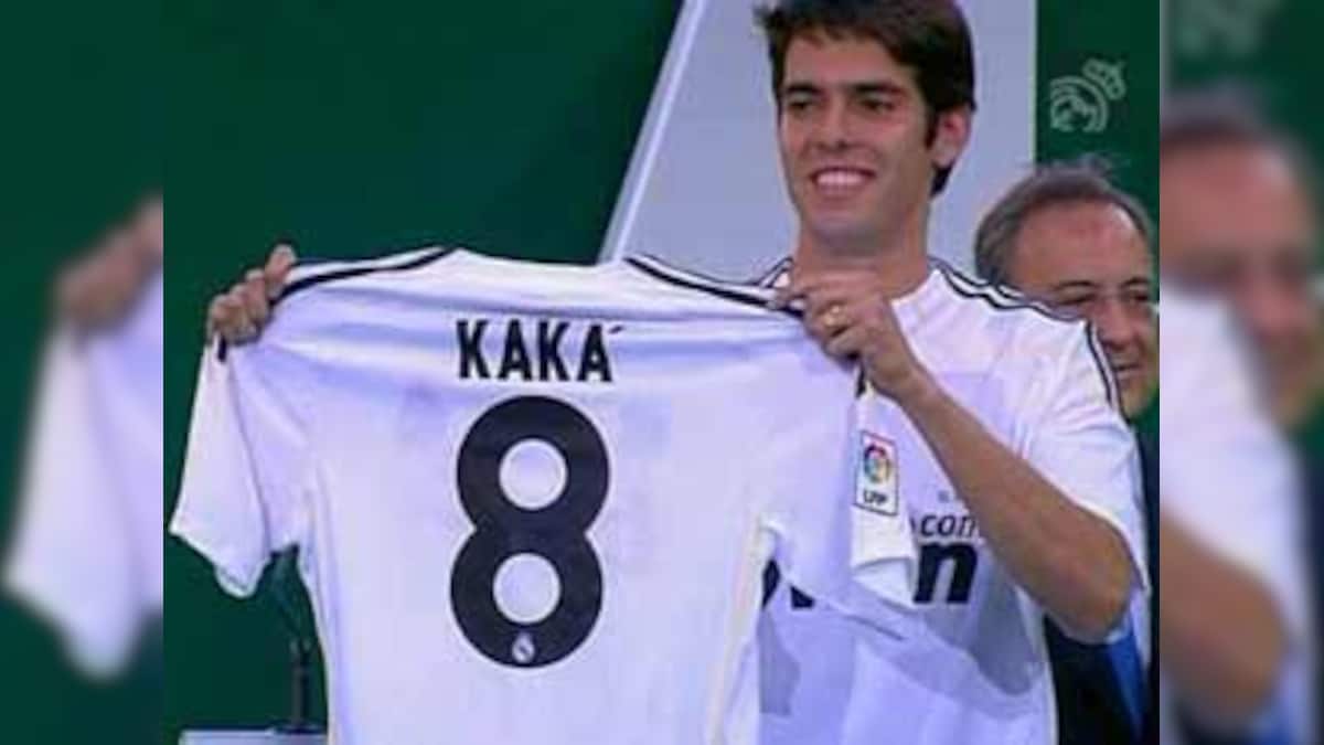 Football hero Kaka introduced to Real fans - News18