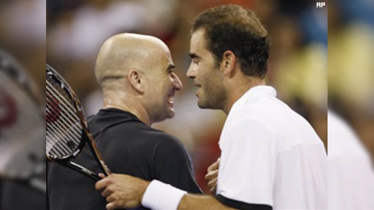 Legends clash, Sampras beats Agassi, tennis rejoices