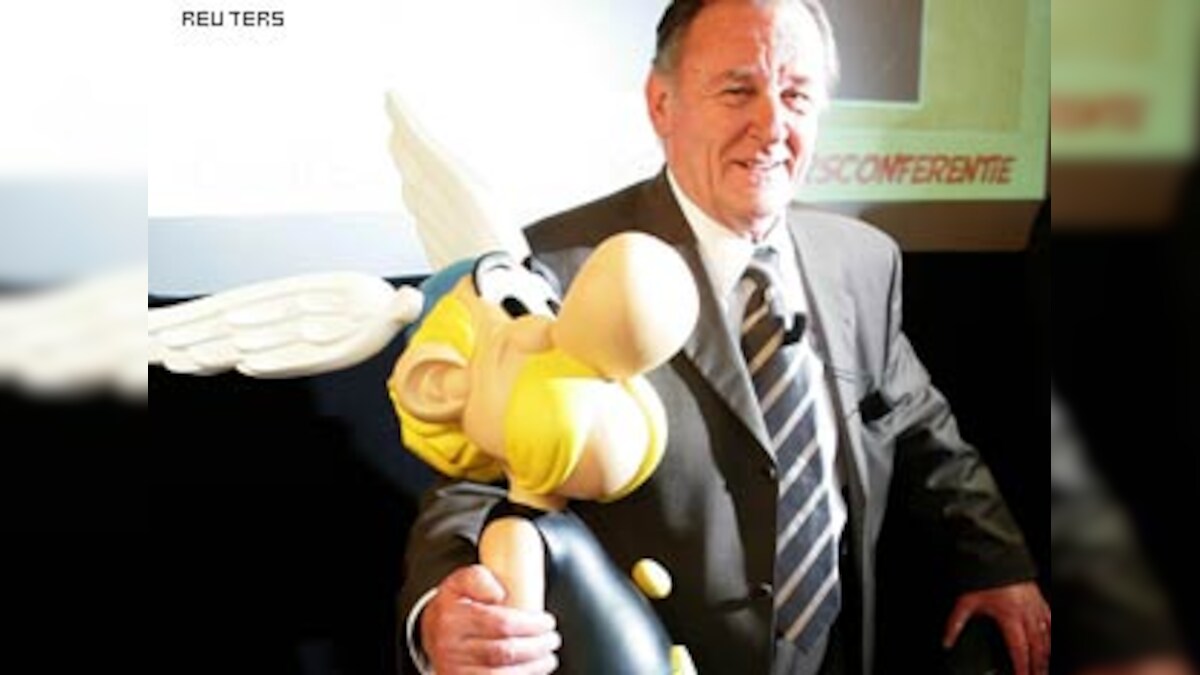Asterix the Gaul rises sky high for 50th birthday