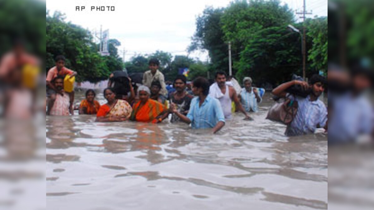 Indundation threat over Vijayawada, many Andhra villages - News18