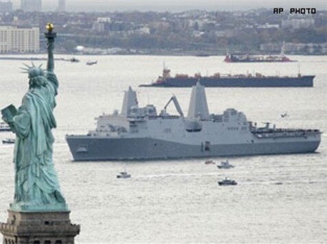 US crafts ship from salvaged steel of WTC towers - News18