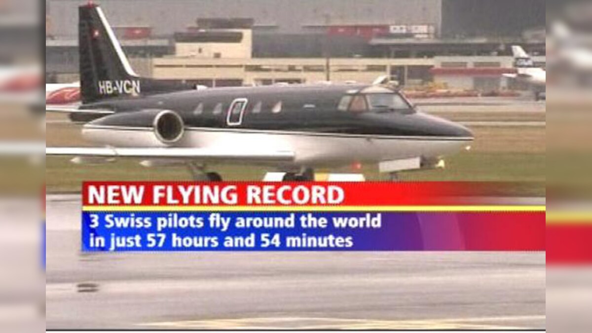 New time feat: around the globe in 57 hrs - News18