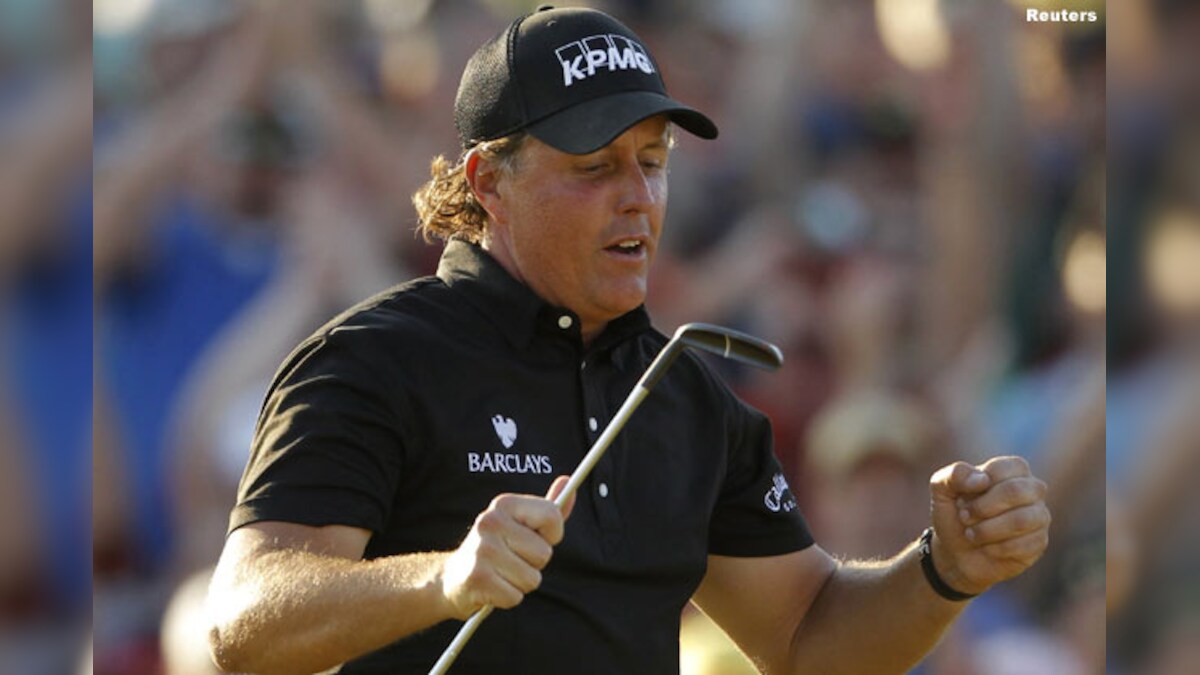 Mickelson wins US Masters, Woods tied 4th - News18