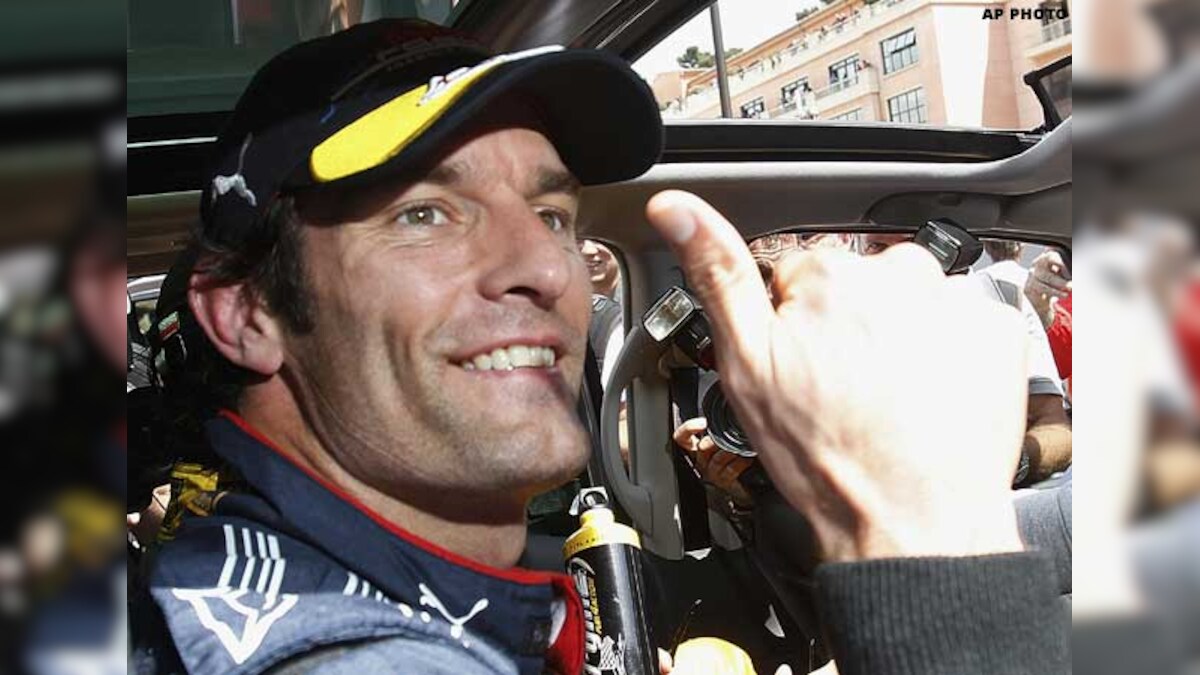 Webber takes pole for Monaco GP