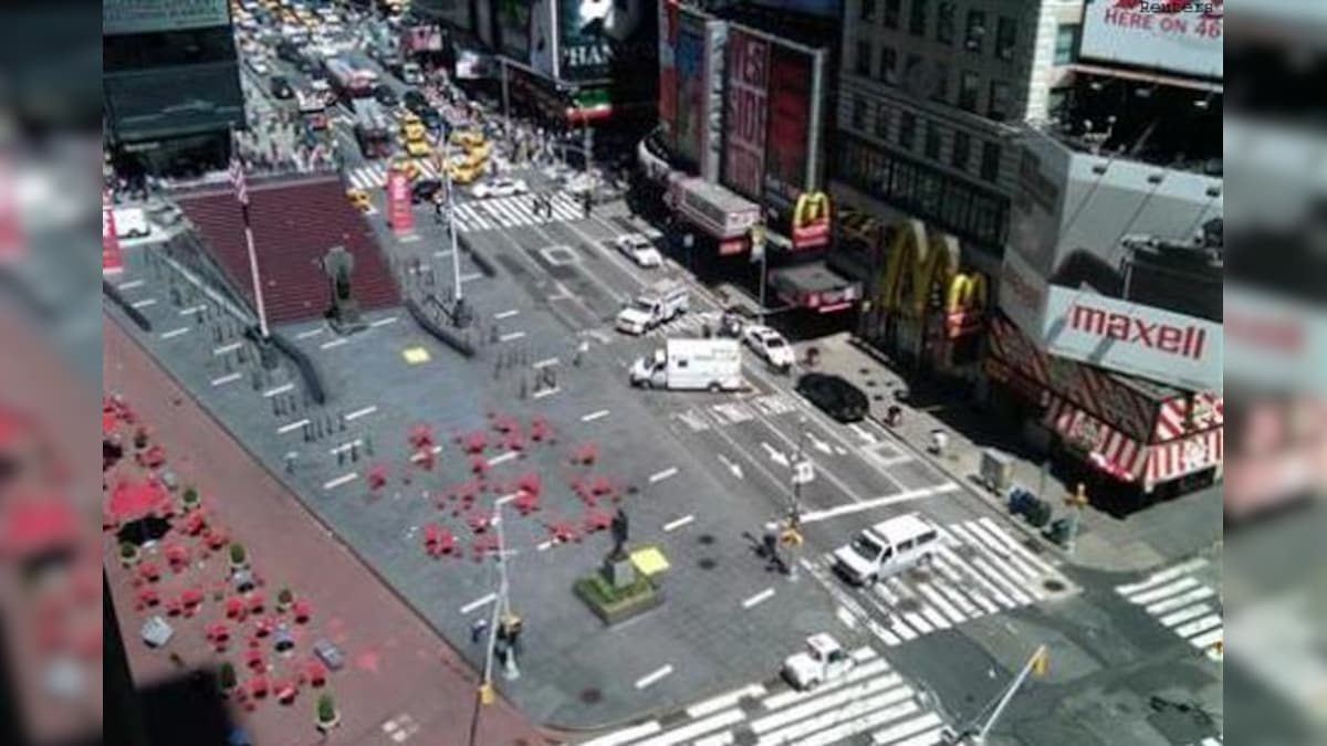 NY's Times Square evacuated over bomb scare - News18