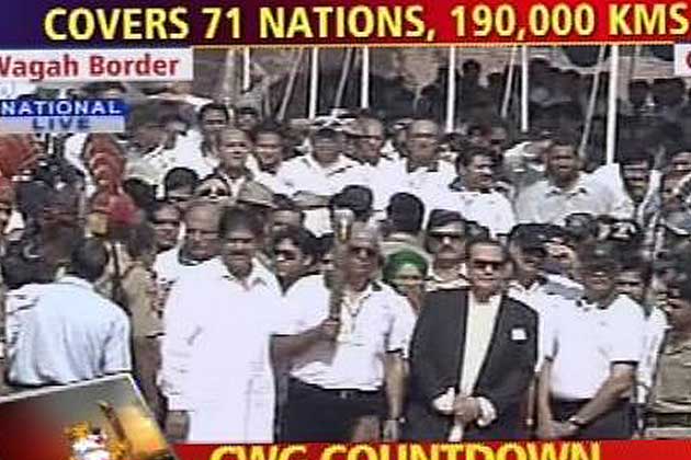 In pics: Queen's Baton reaches India