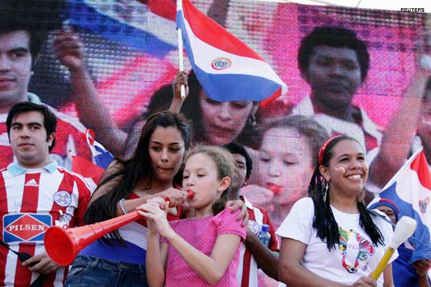 In pics: Larissa, the sexiest football fan - News18