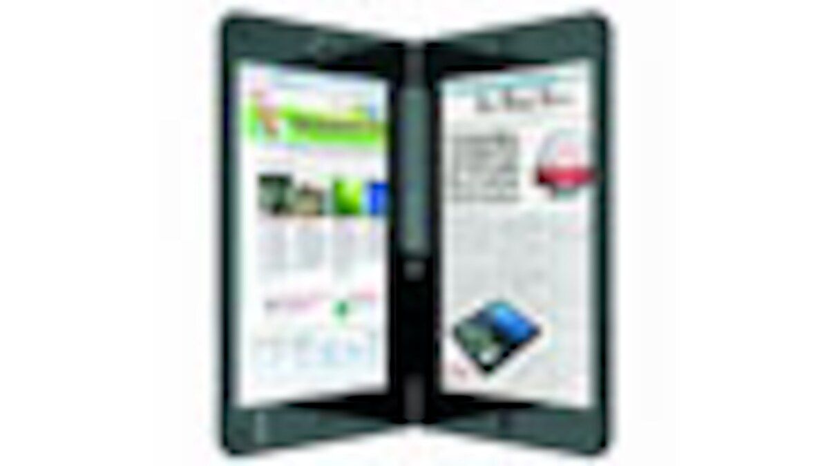 Toshiba takes on iPad with dual-screen tablet