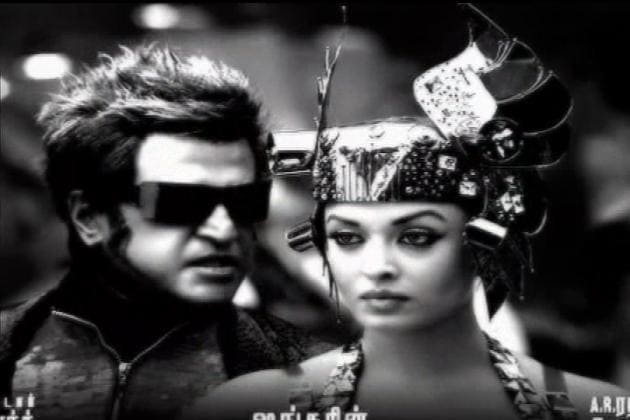 First look of Rajnikanth-Ash's 'Enthiran' - News18