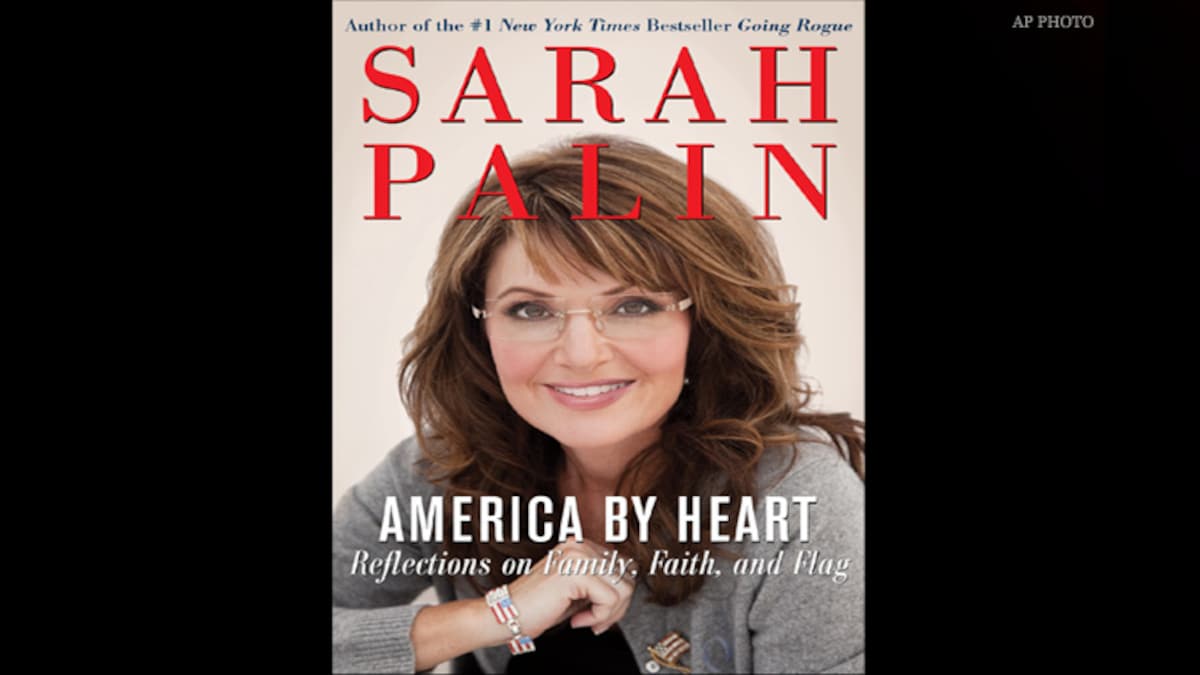 HarperCollins reveals cover for Palin's book