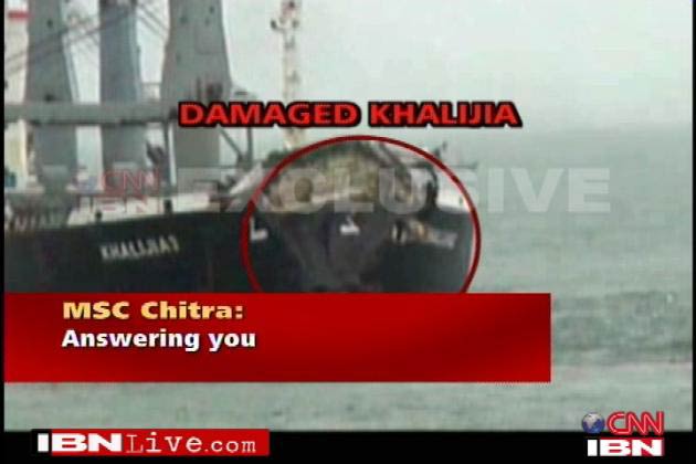 What happened just before the ships collided? - News18