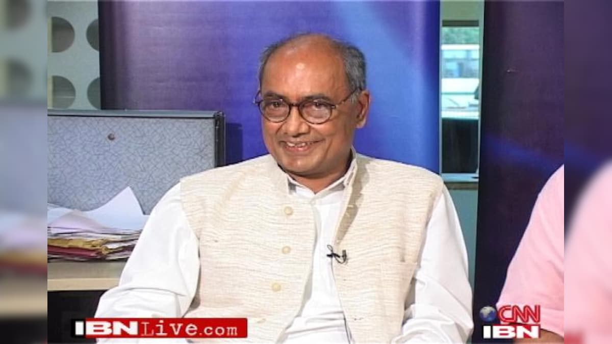 Digvijay expresses surprise on Patil's statement