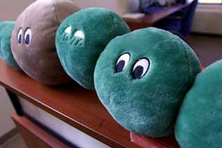 In pics: Say hello to stuffed germ toys!